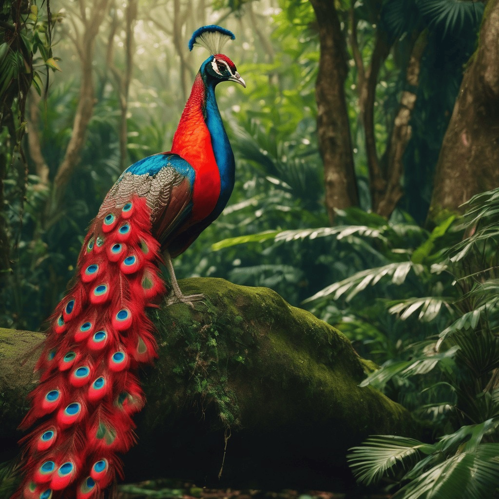 Are Red Peacocks Real Lets Find Together